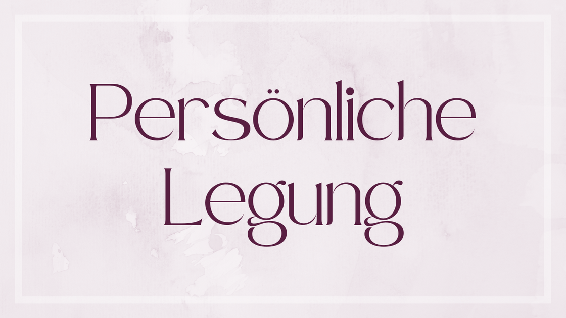 Private Legung – Sarahs Karten